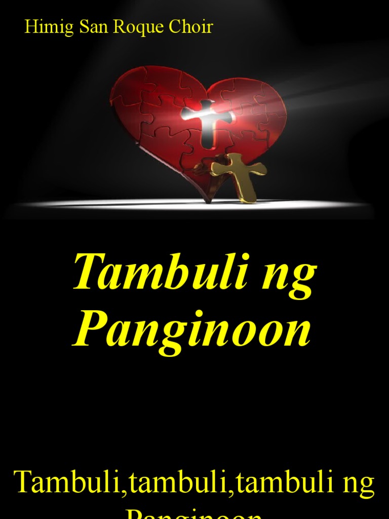 Tambuli NG Panginoon | PDF