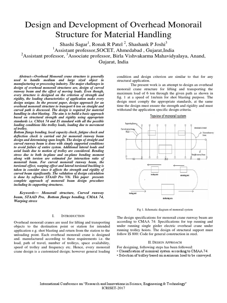 Design and Development of Overhead Monor PDF | Download Free PDF ...