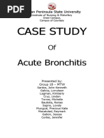 Acute Bronchitis Overview and Management | PDF | Bronchitis | Pneumonia