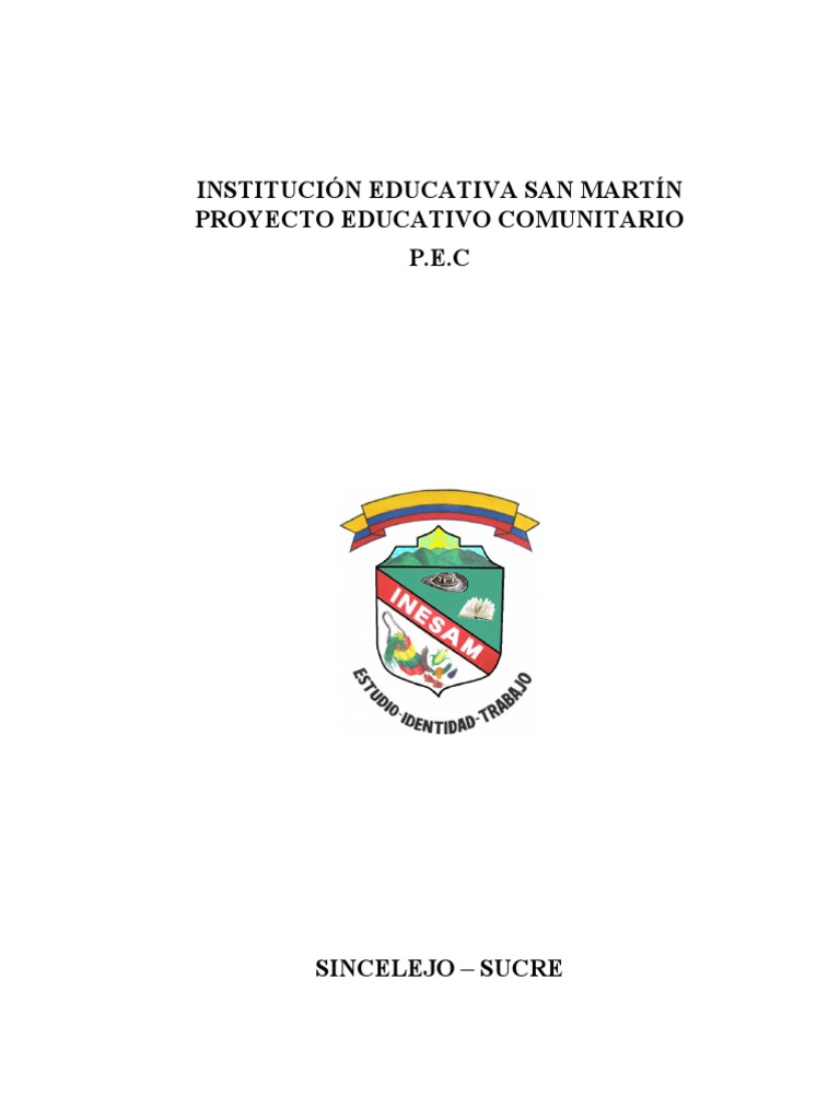 Proyecto PEC INESAM (Listo) | PDF | Aprendizaje | Sociedad