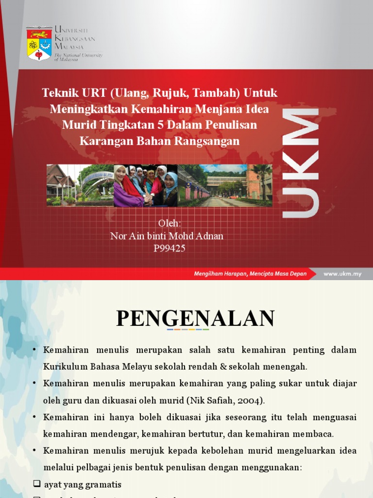 Slaid Pembentangan | PDF