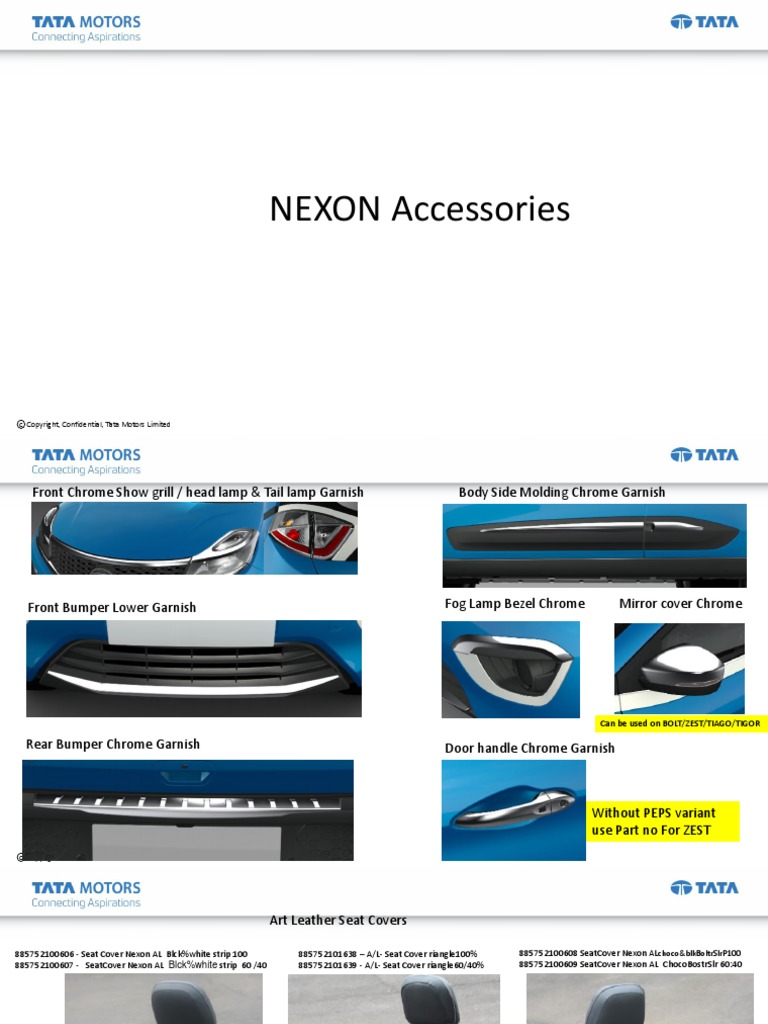 Nexon Accessories | PDF