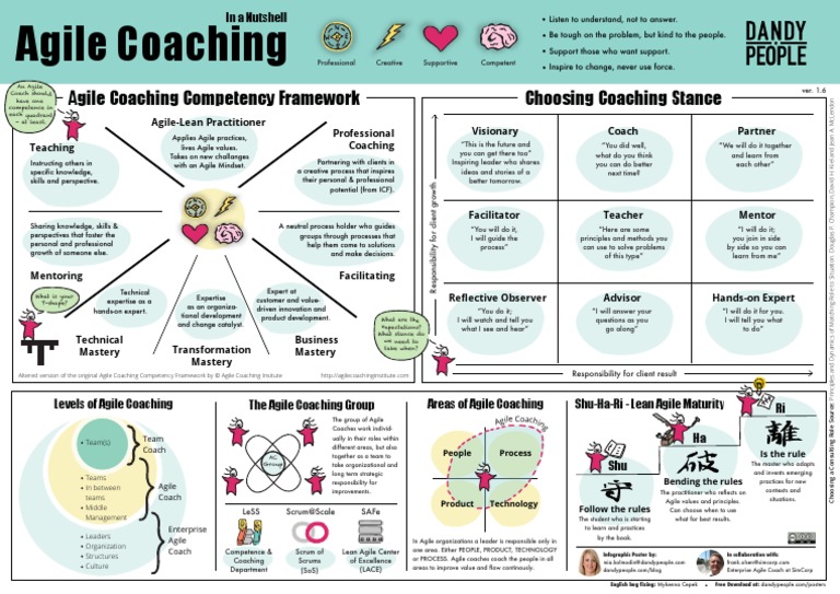 Agile Coaching Competency Framework Choosing Coaching Stance | PDF ...