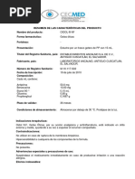 Uso y dosis de Otodyne en otitis | PDF