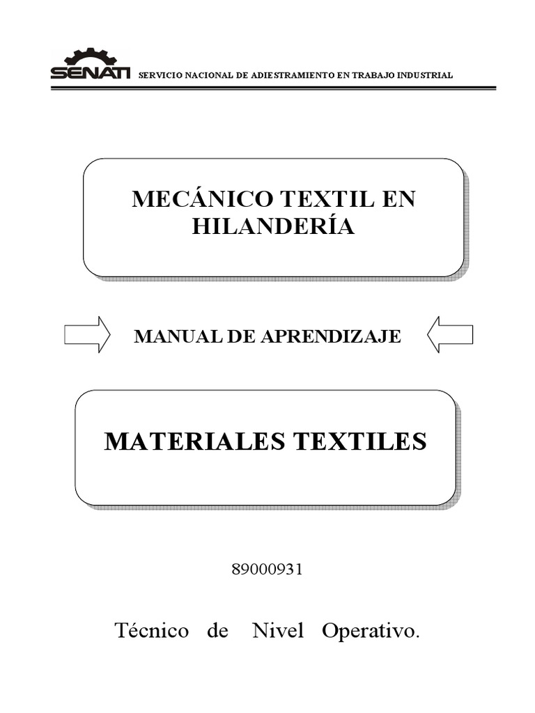 Materiales Textiles | PDF