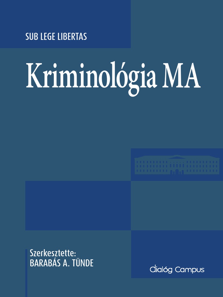 Kriminologia MA | PDF