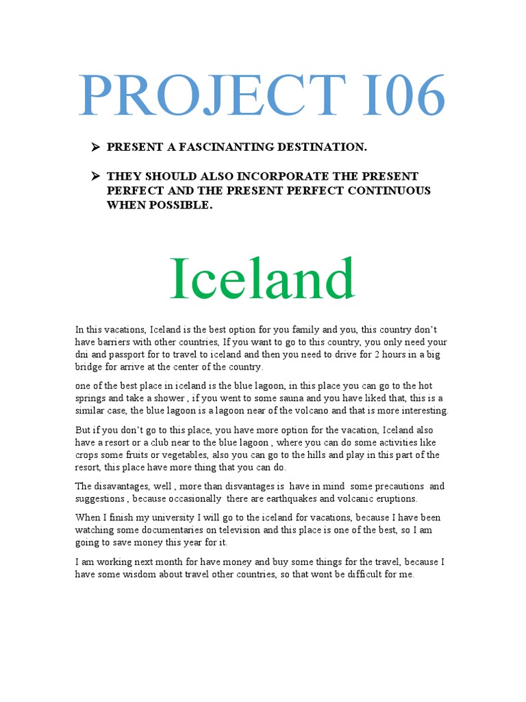 Project I06 | PDF