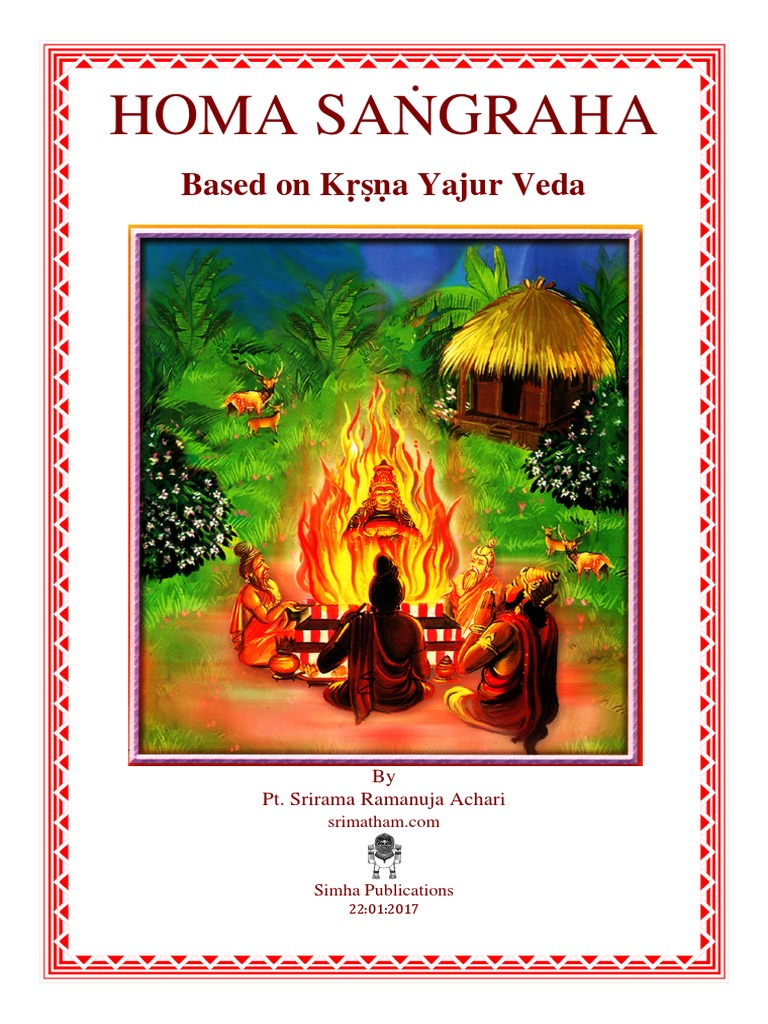 HOMA SAṄGRAHA: Ancient Vedic Fire Ritual Manual | PDF | Hindu Deities ...
