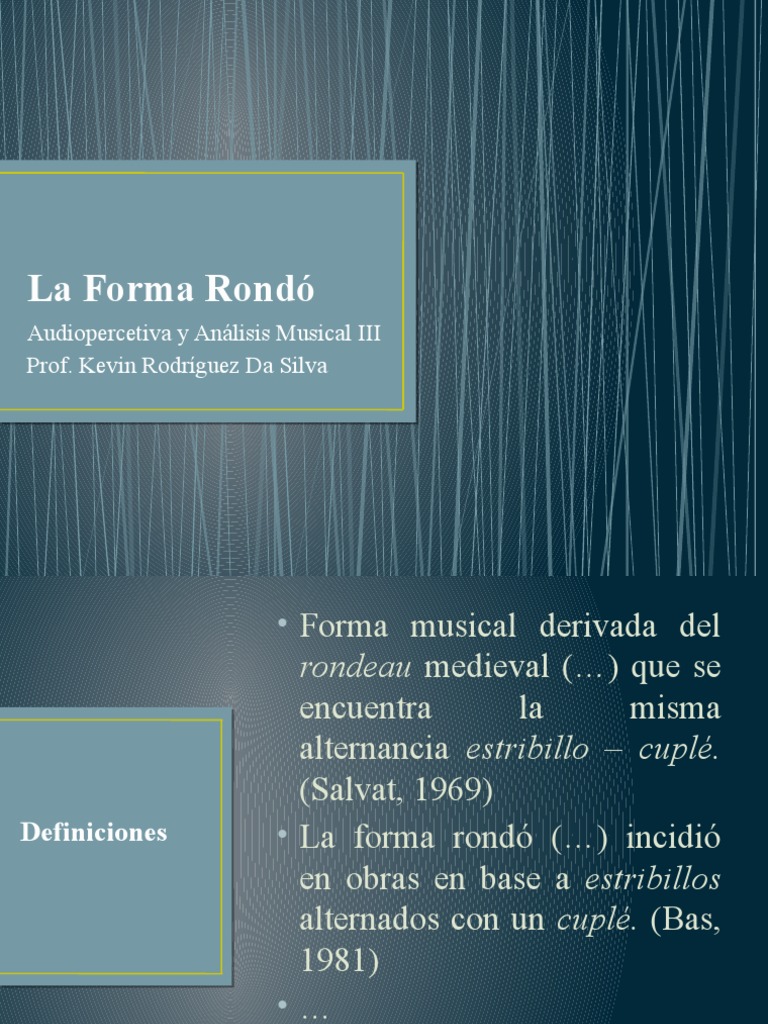 La Forma Rondó | PDF