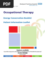 Energy Conservation and Work Simplification Handout | PDF