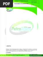P-Log-001 Procedimiento de Compras | PDF | Software | Calidad (comercial)