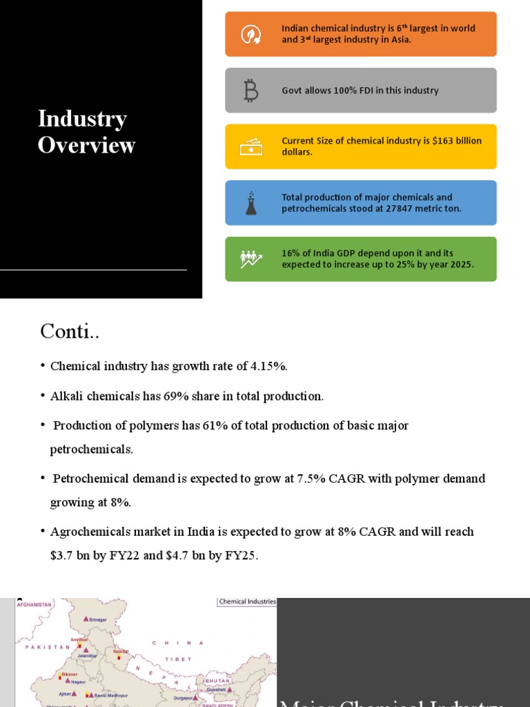 Overview of India's Chemical Industry | PDF | Business | Technology ...