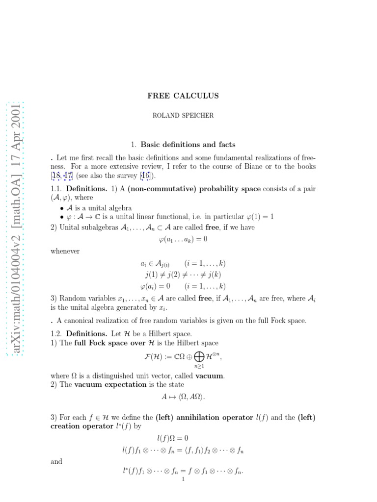 Free Calculus | PDF | Teaching Mathematics | Mathematical Analysis