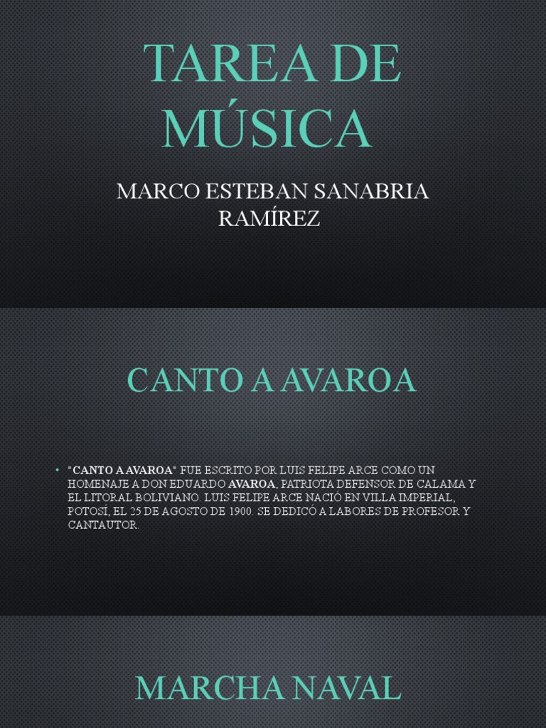 Tarea de Música | PDF