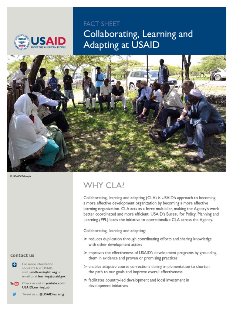 Collaborating, Learning and Adapting | PDF | United States Agency For ...