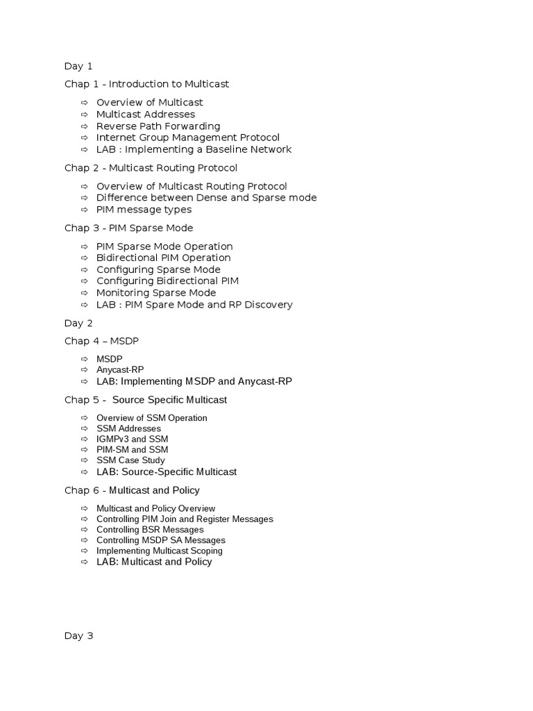 Implementing MSDP and Anycast RP Source Specific Multicast | PDF