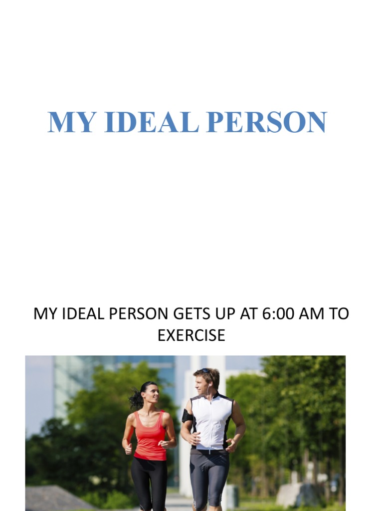 My Ideal Person | PDF