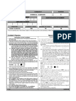 100 Questions OMR Sheet | PDF | Computing And Information Technology