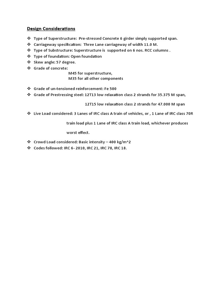 Design Considerations | PDF
