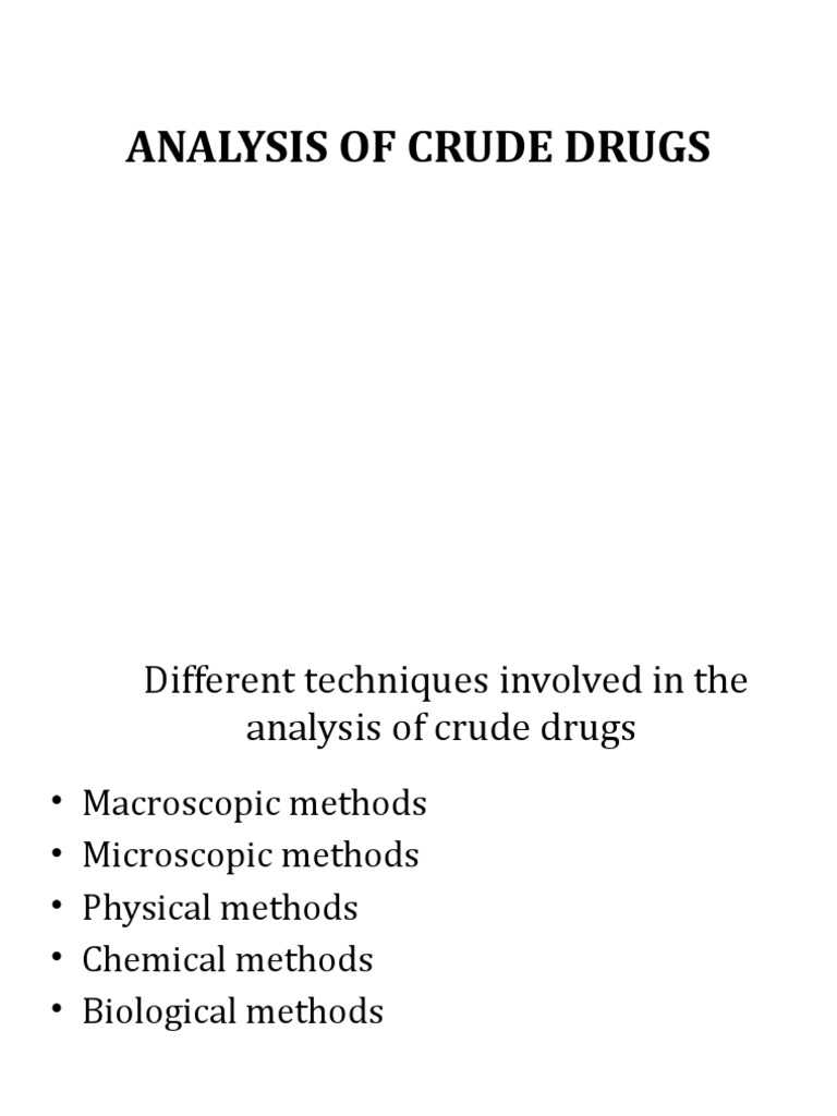 Analysis of Drugs | PDF | Gas Chromatography | Chromatography