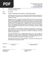 Sample Letter of Request Template For PCSO Medical Assistance Tagalog | PDF
