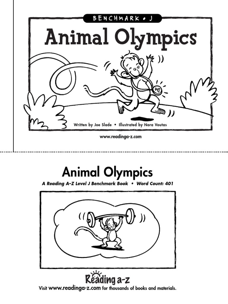 Animal Olympics: B BE EN NC CH HM MA AR RK K - JJ | PDF | Swimming ...