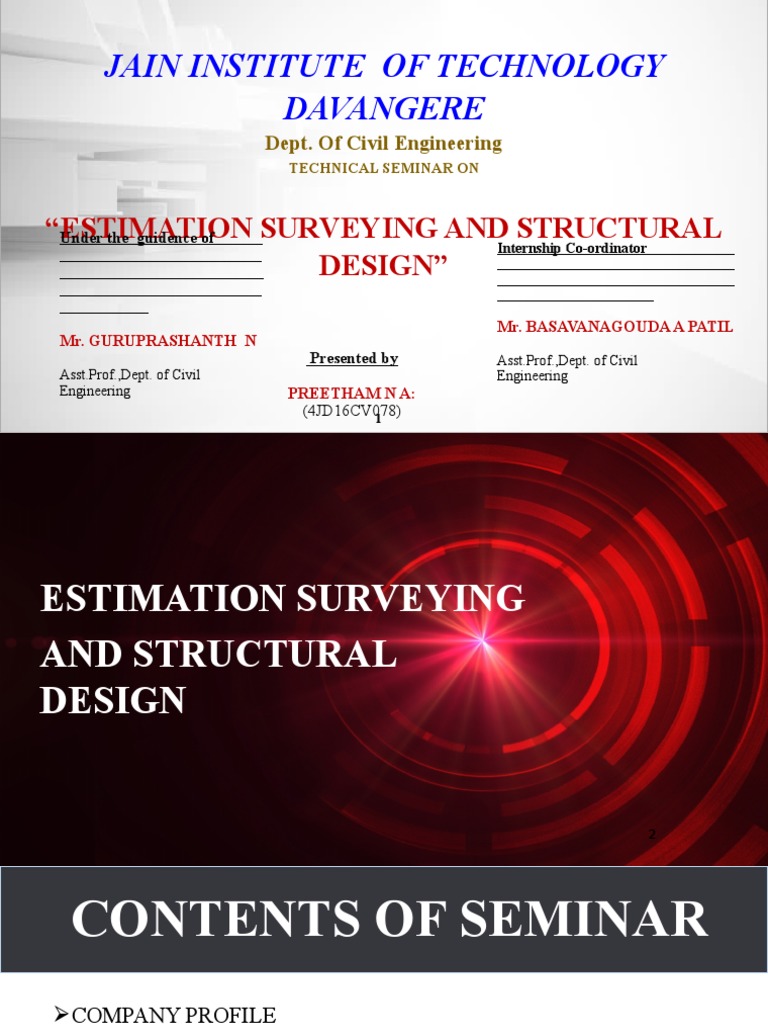 Civil Engineering Internship Report | PDF | Engineering | Learning