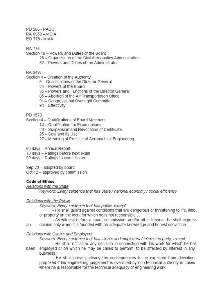Air Laws and Regulations Quick Notes | PDF | Flight Instructor | Aircraft