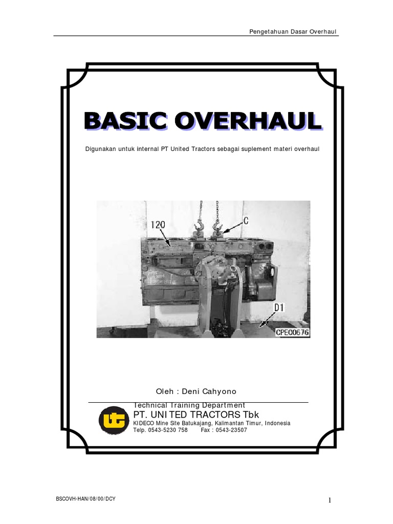Basic Overhaul-V1 | PDF