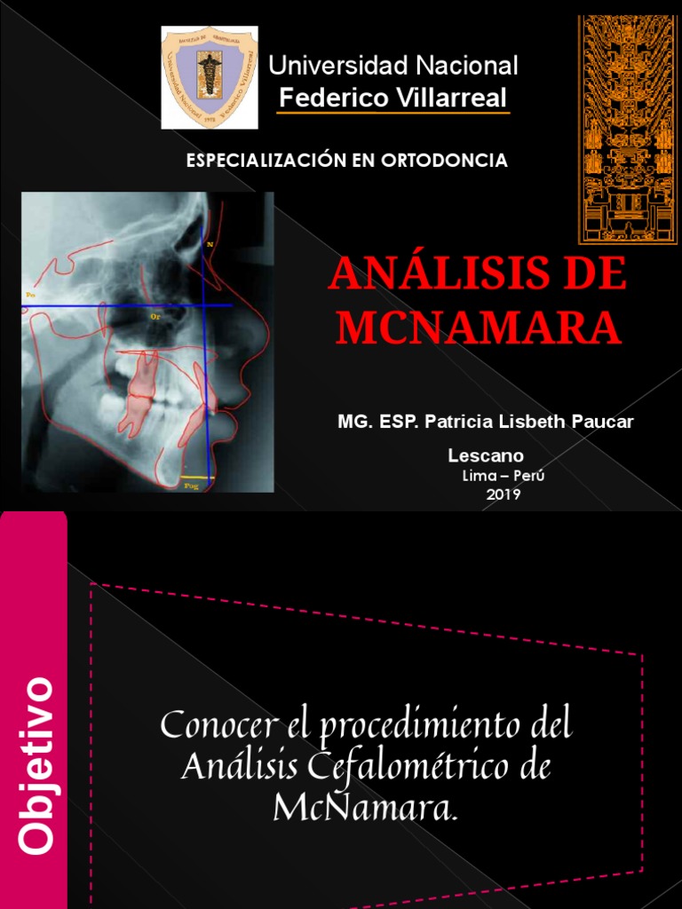 Analisis Mcnamara Final | PDF | Cabeza y cuello humanos | Anatomía humana