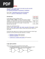 Grade 9 Logic Gates Summary | PDF | Logic Gate | Computer Engineering