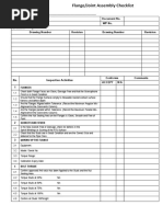 Field Inspection Checklist | PDF | Industrial Processes | Applied And ...