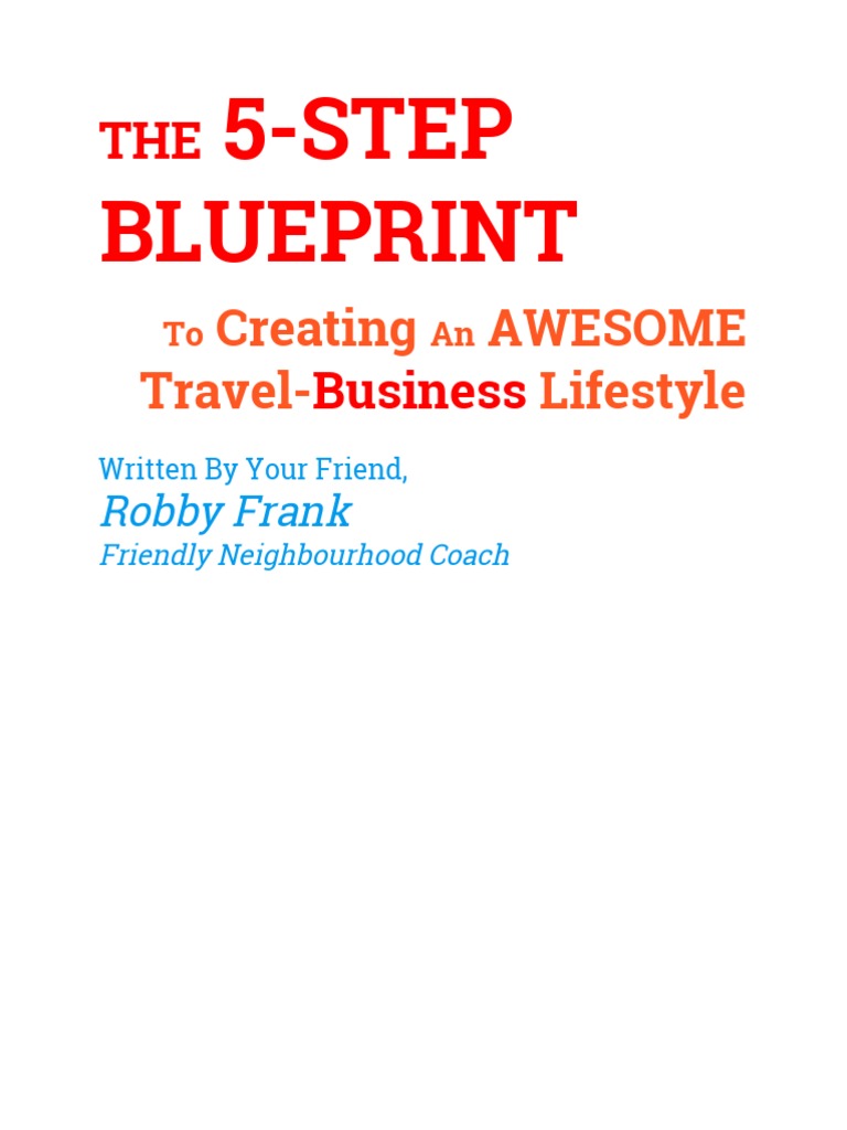 5 Step Blueprint PDF | PDF | Sales | Interest