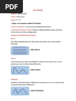 Lineas Curvas y Rectas | PDF