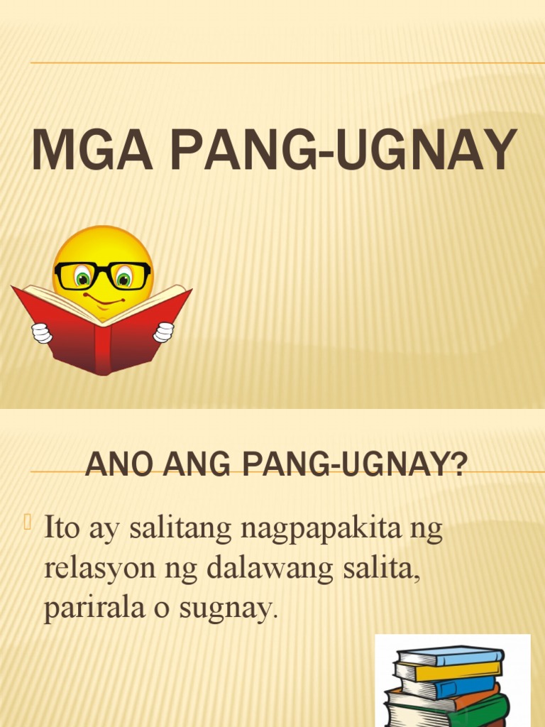 Mga Pang-Ugnay | PDF