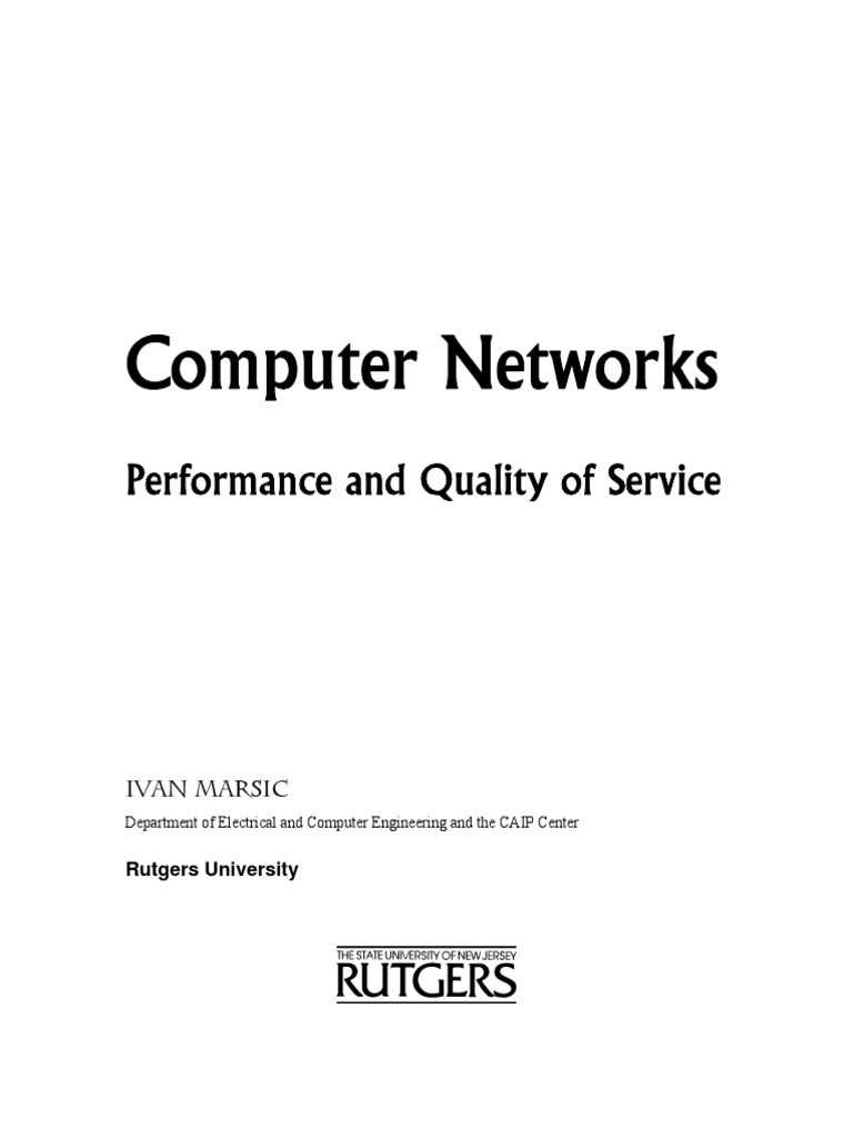 Computer Networks PDF | PDF | Quality Of Service | Computer Network