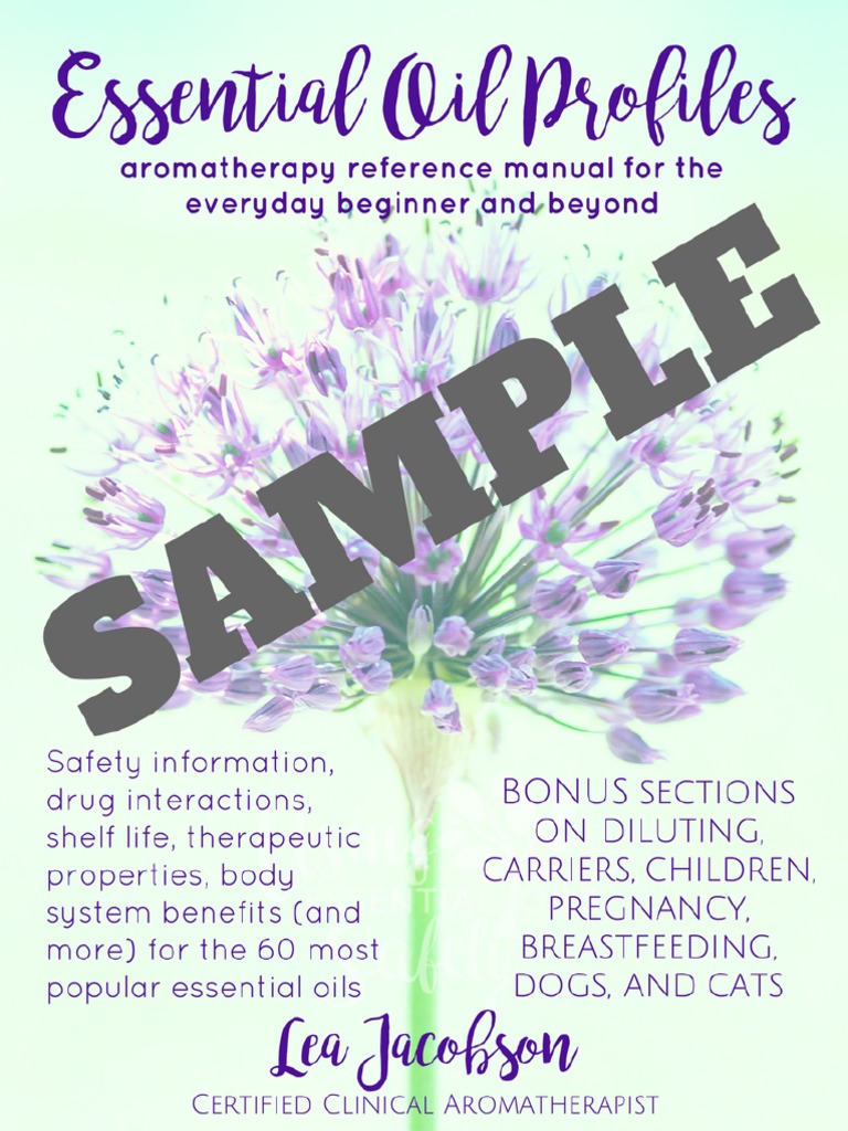 ESSENTIAL OIL PROFILES Simple Book | PDF | Essential Oil | Pathogen