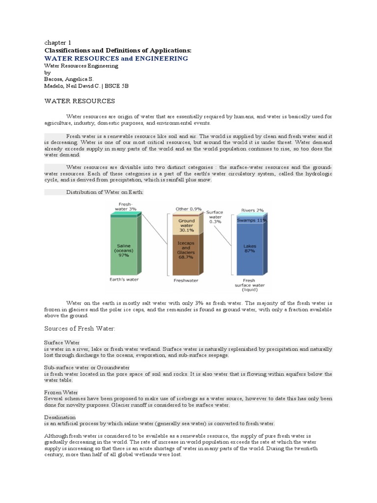 Water Resources Engineering Guide | PDF | Water Resources | Wastewater