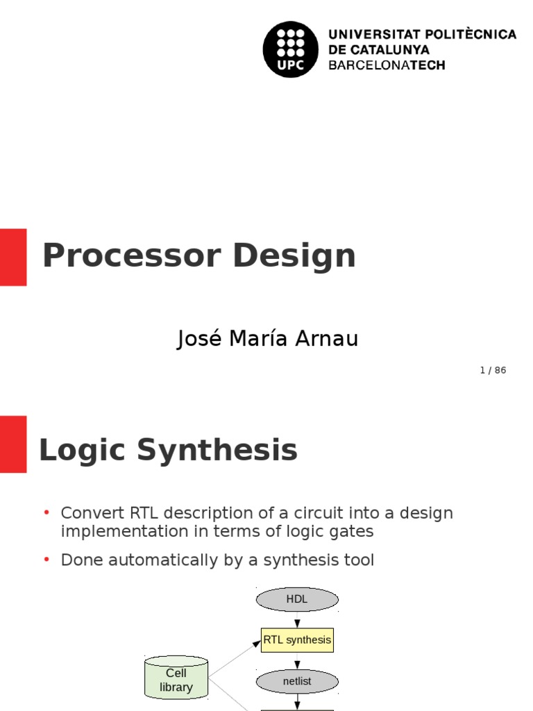 04 Circuit Design | PDF | Logic Synthesis | Hardware Description Language