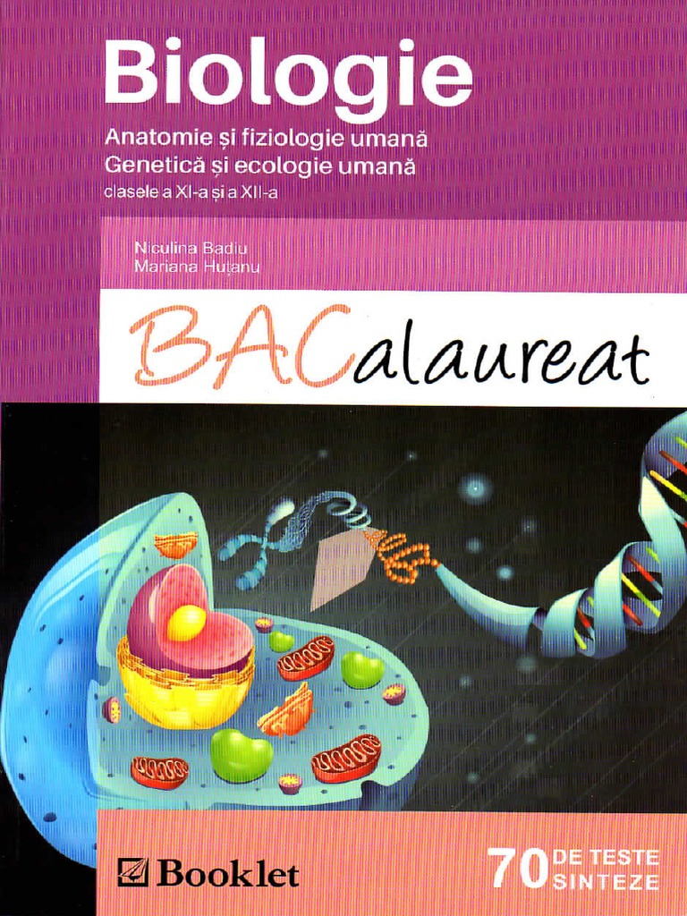Bac Biologie 11 12 Booklet065 PDF | PDF