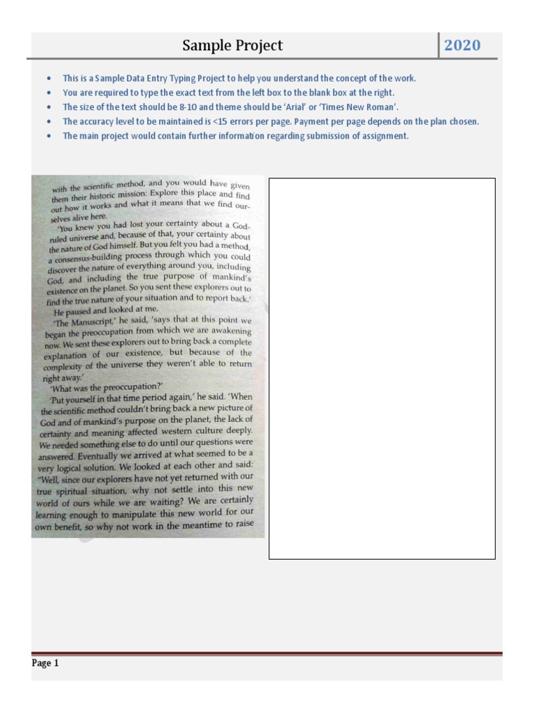 Sample Project | PDF