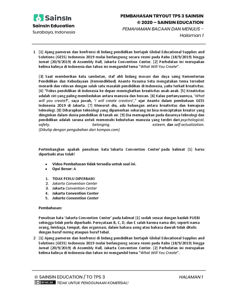 SAINSin TO 3 PBM PDF | PDF | Seni
