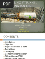 Method Statement - TBM Simple | PDF | Tunnel | Crane (Machine)