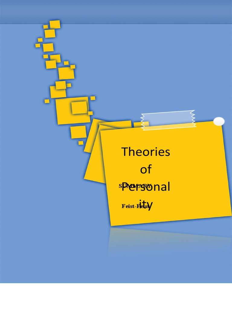 (Summary) Theories of Personality | PDF | Id | Sigmund Freud