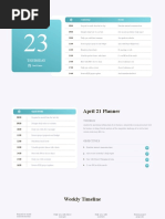 SOD and EOD Template 2022 | PDF