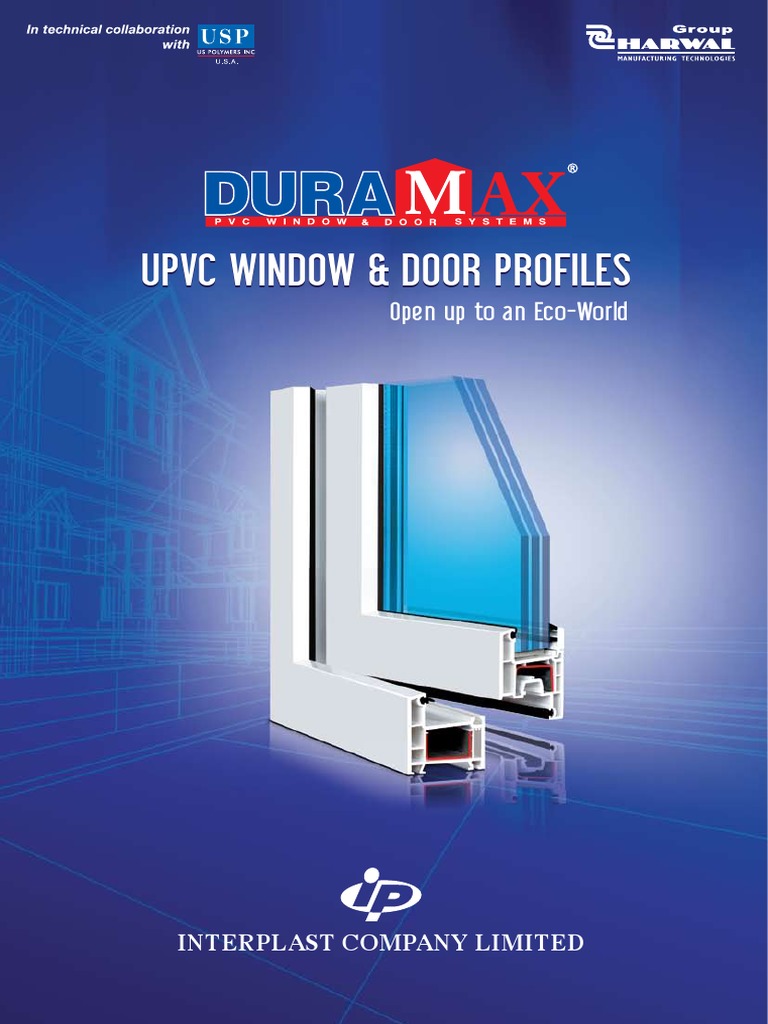 Upvc Window & Door Profiles | PDF | Polyvinyl Chloride | Window