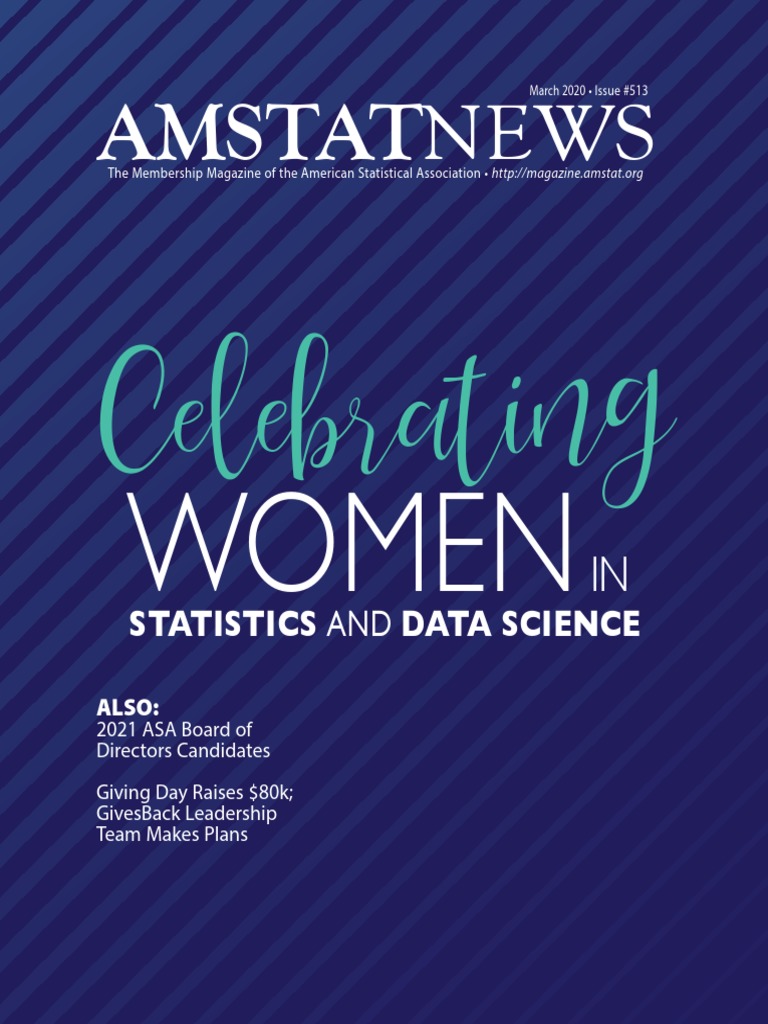 March2020 Amstat | PDF | Data Science | Statistics