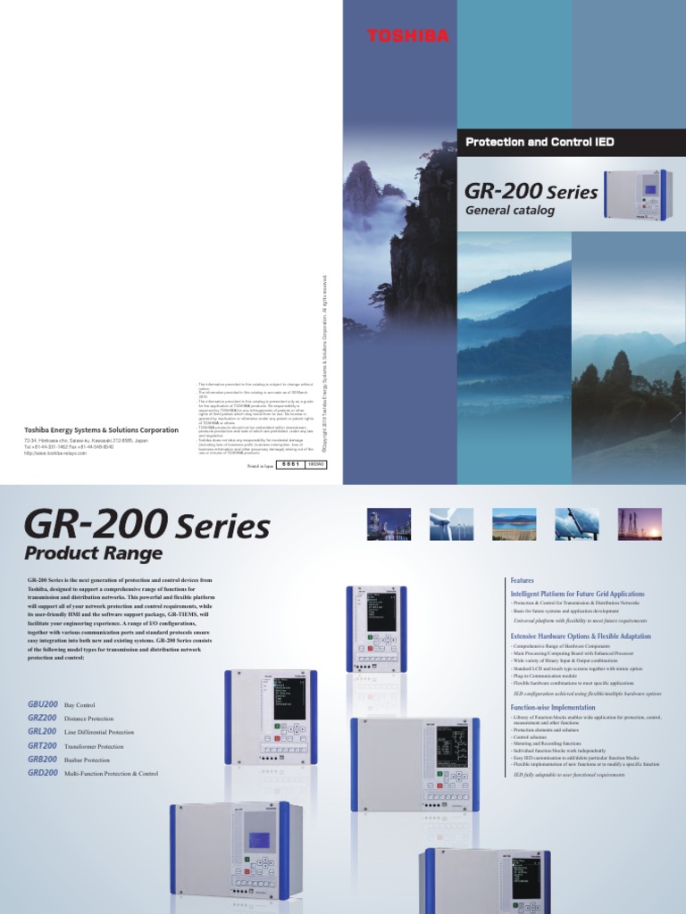 General Catalog: Protection and Control IED | Download Free PDF ...