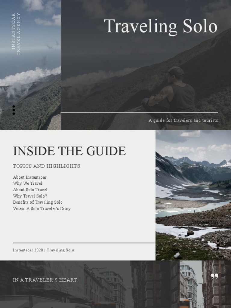 Solo Travel Guide | PDF