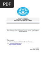Table A-7: Critical Values For The Sign Test | PDF